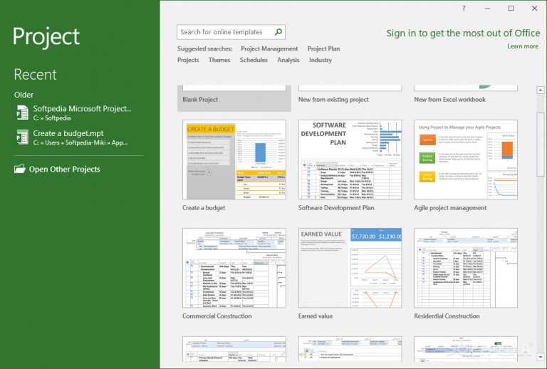 TRAINING ONLINE MICROSOFT PROJECT APPLICATION TO PROJECT